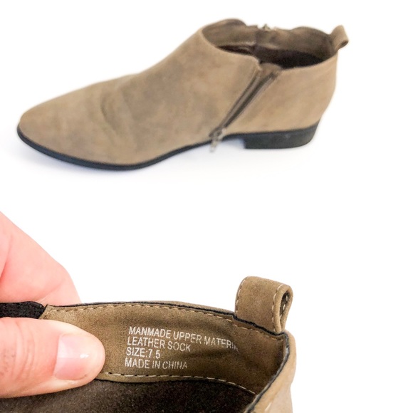 Restricted | Shoes | Restricted Brand Womens Almond Toe Alice Booties ...